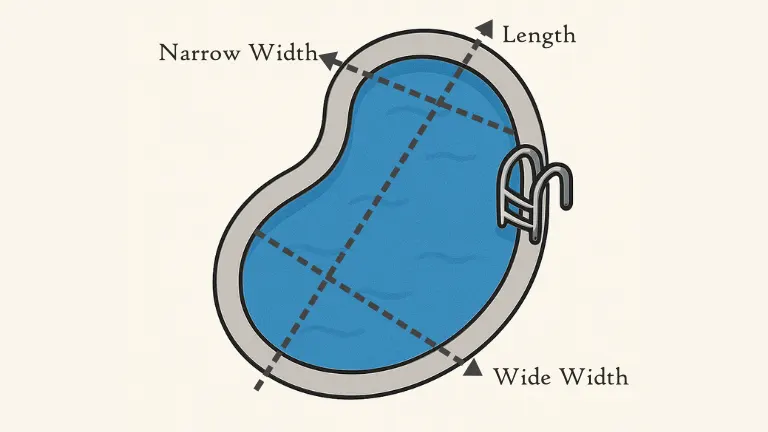 Kidney Pool Volume Calculator in Litres and Gallons
